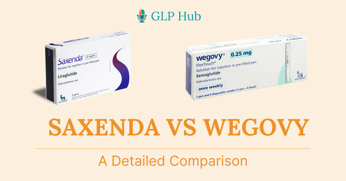 Saxenda vs Wegovy: A Detailed Comparison of the Weight Loss Drugs - GLP Hub Saxenda vs Wegovy: A Detailed Comparison of the Weight Loss Drugs - GLP Hub